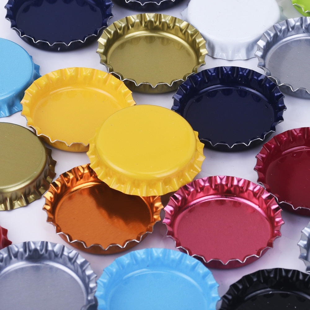 Iron Blank Bottle Caps 1 inch thickness 5mm Mixed Lot Bottlecaps For J ...