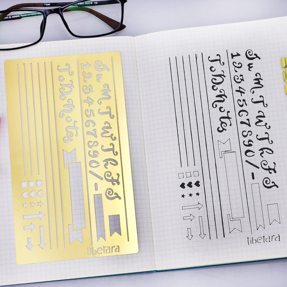 Bullet Journal Stencil – Rosebeading Official