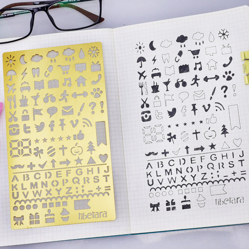 Bullet Journal Stencil – Rosebeading Official